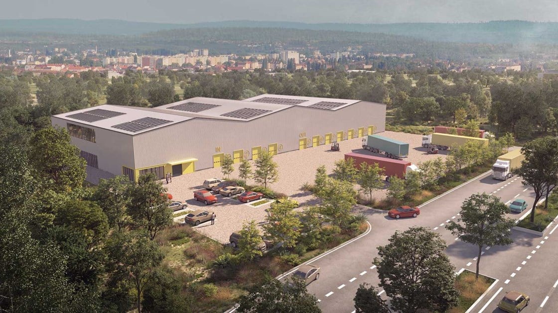 Two-storey warehouse - Building Concepts - Stora Enso